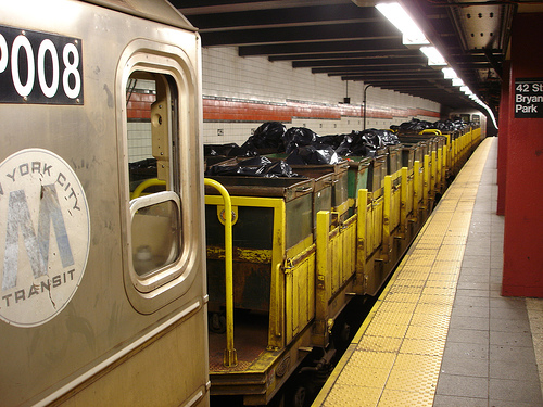 Will eliminating trash trains eliminate Subway trash? | everydaytrash